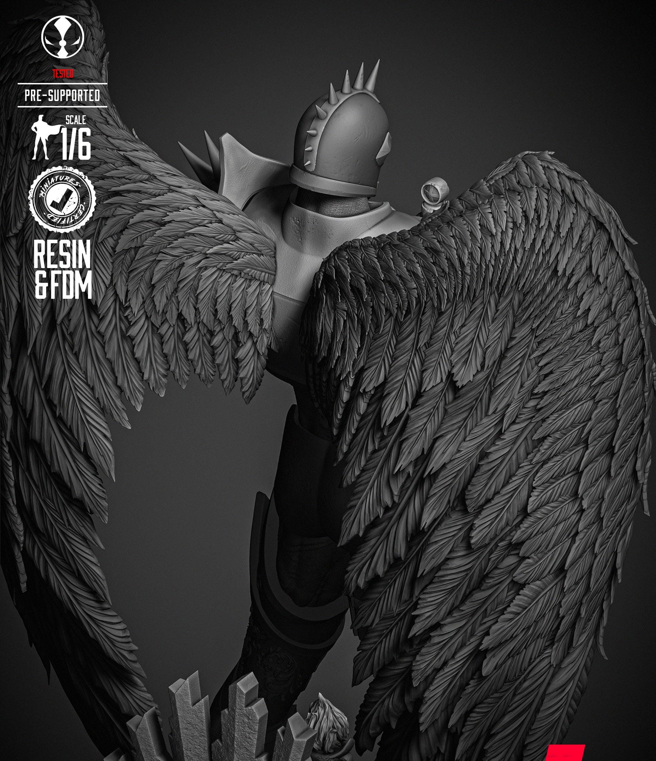 Spawn - 3D STL File | Resin Stl File | FDM Stl File | Instant Download ...