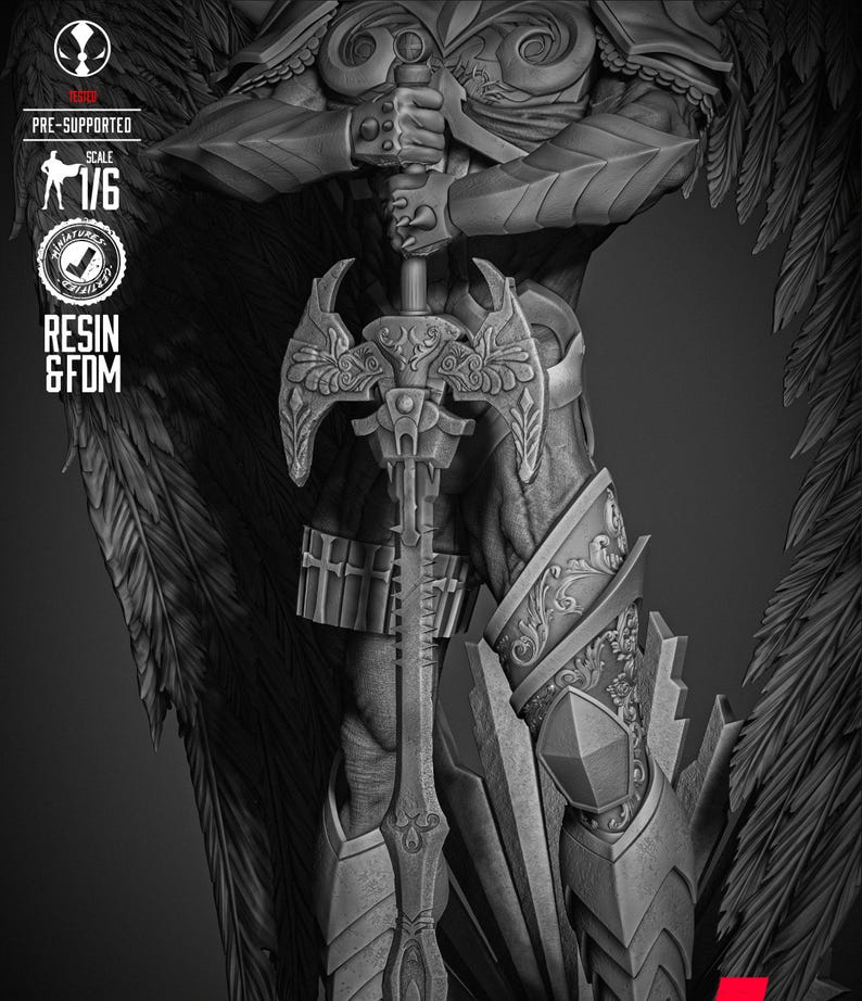 Spawn - 3D STL File | Resin Stl File | FDM Stl File | Instant Download ...