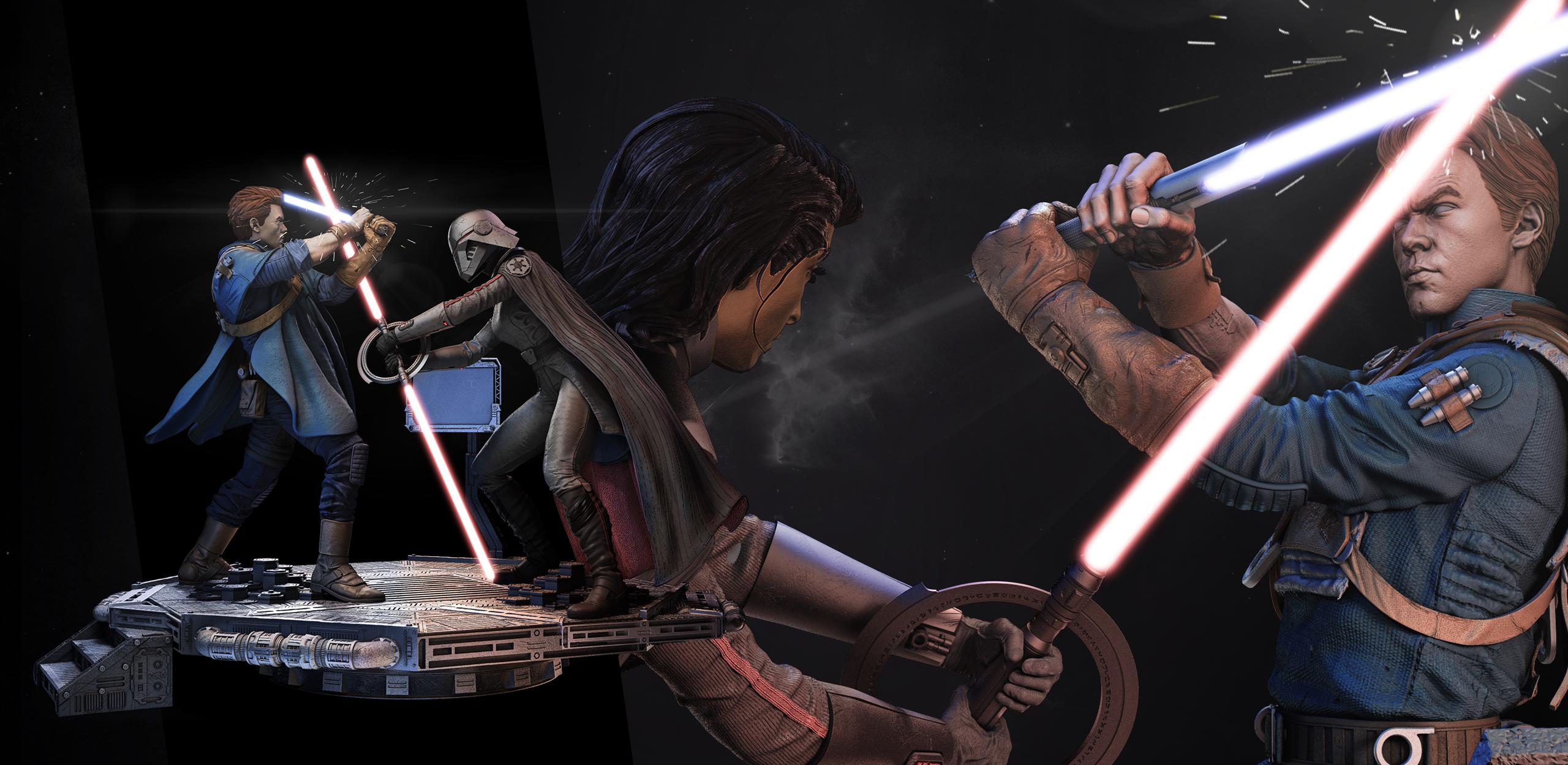 Cal Kestis From Star Wars Fallen Order - 3D STL File | Resin Stl File ...