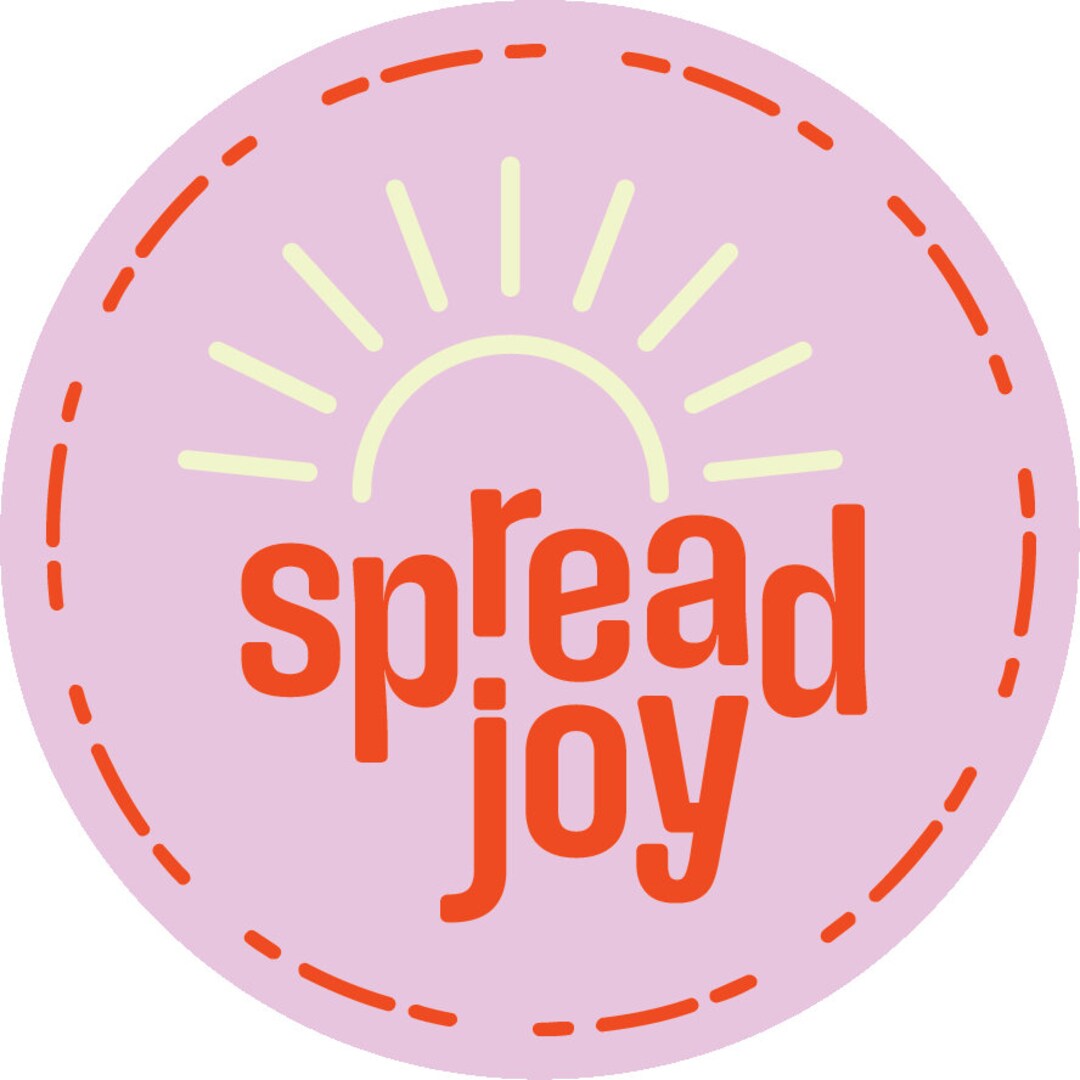 Spread Joy Sticker - Etsy