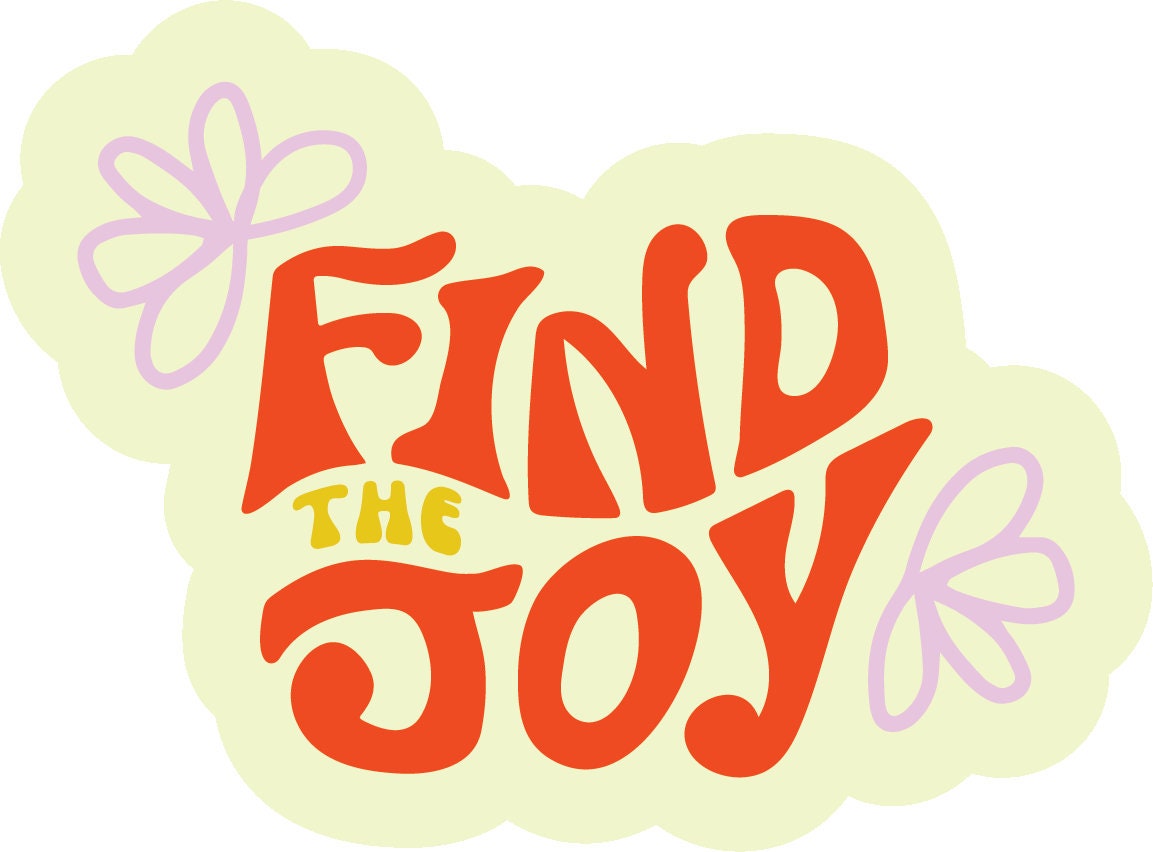 Find the Joy Sticker - Etsy