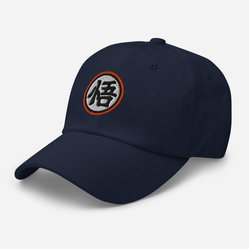 Dragon Ball Z | Kame Kanji 90s Japanese Anime Embroidered Dad Hat | DBZ ...