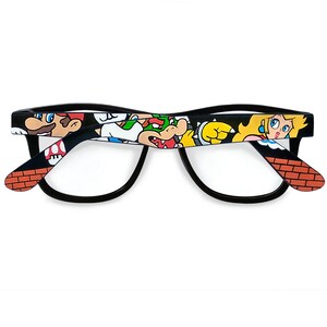 Super Mario glasses sunglasses Luigi Princess Peach Bowser | Etsy
