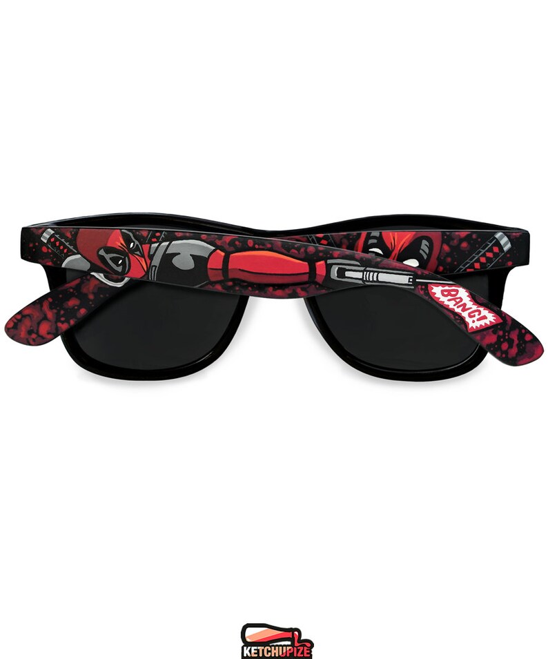 Deadpool Glasses Father's Day Unique Gift for Husband Geek - Etsy