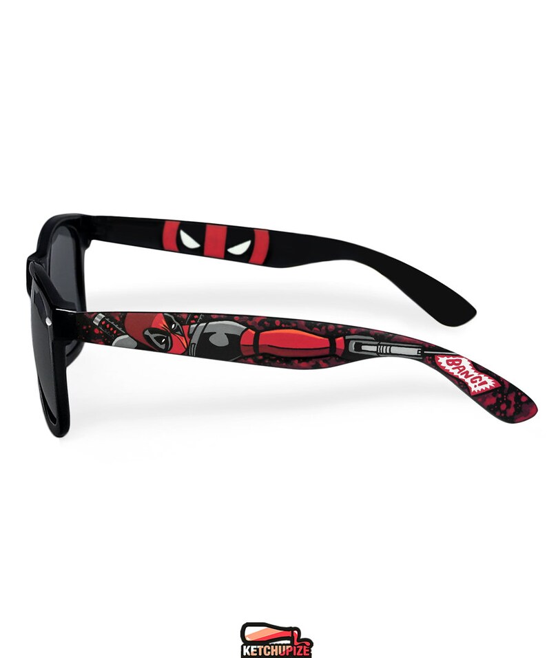 Deadpool Glasses Father's Day Unique Gift for Husband Geek - Etsy