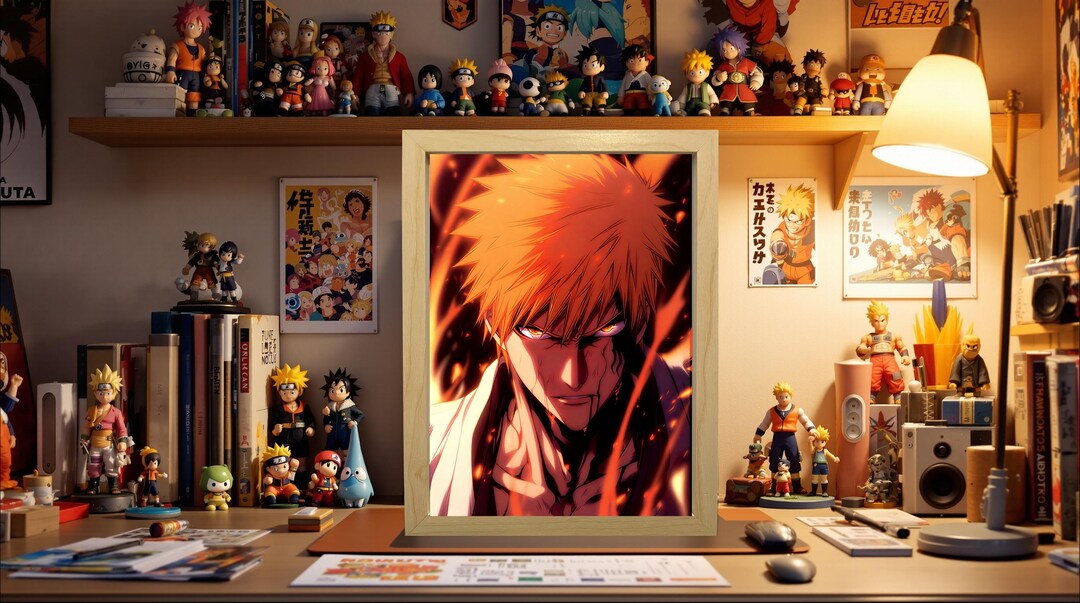 Light Box – Ichigo Bleach LED Anime Lamp - Etsy