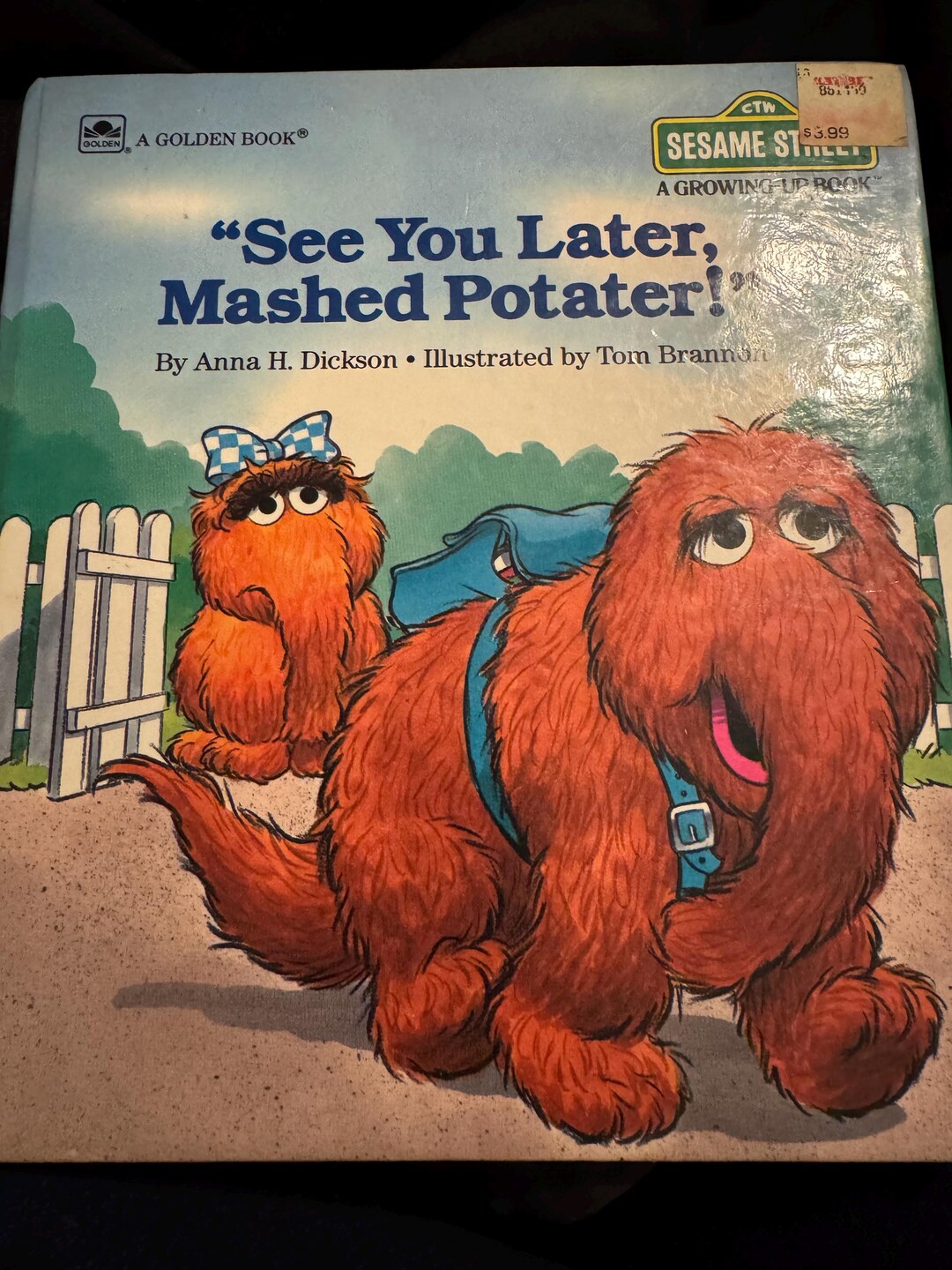 A Sesame Street Growing-up Book See You Later Mashed Potater! Anna H ...