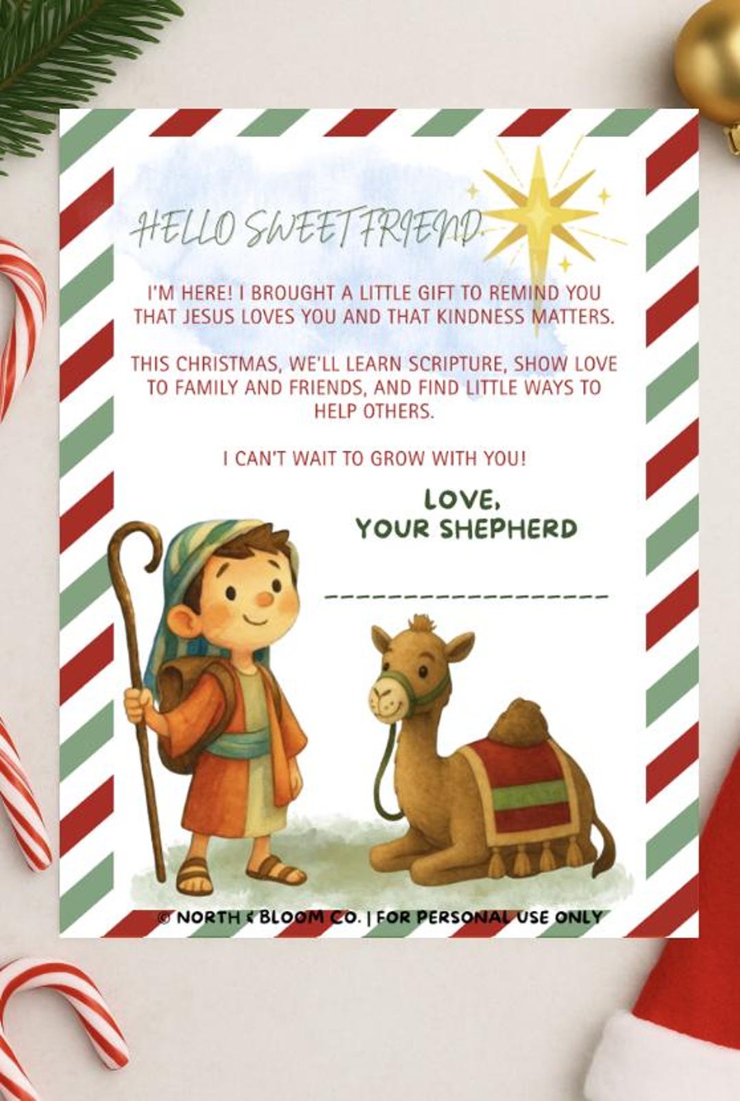 Shepherd on the Search Arrival Letter Set | 4 Printable Arrival Letters ...
