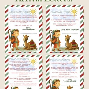 Shepherd on the Search Arrival Letter Set | 4 Printable Arrival Letters ...