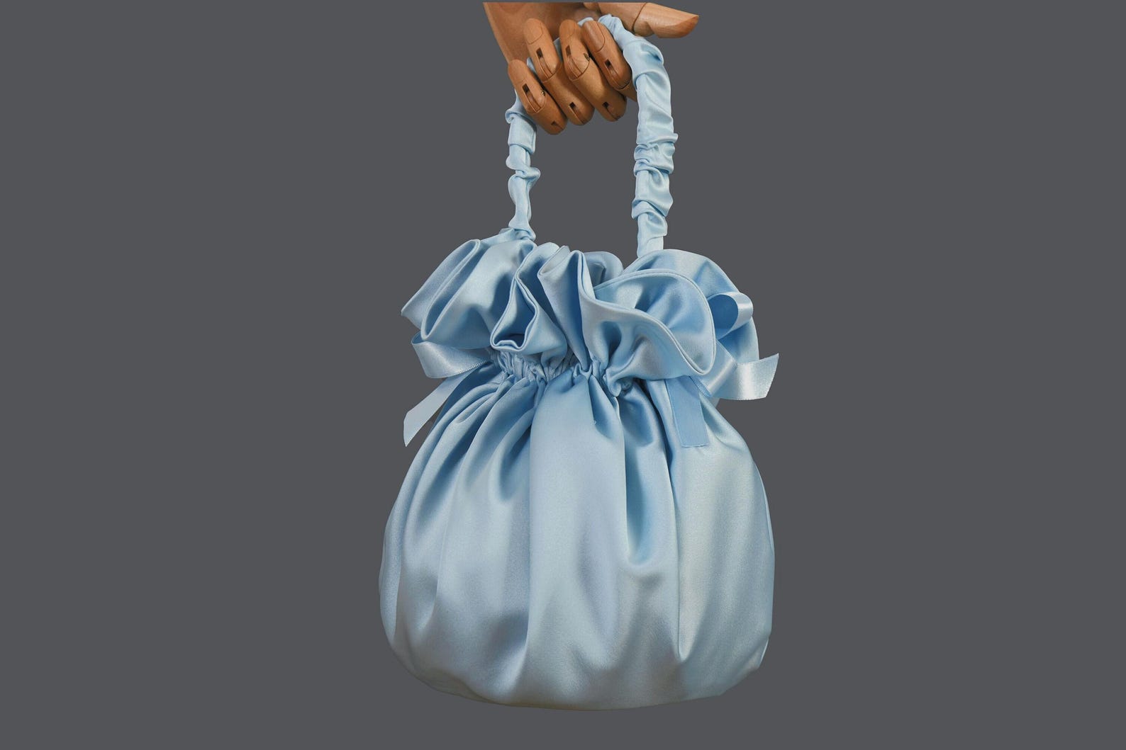 Wedding Satin Purse Money Bag, Special Occasion, Simple Elegant Bag ...