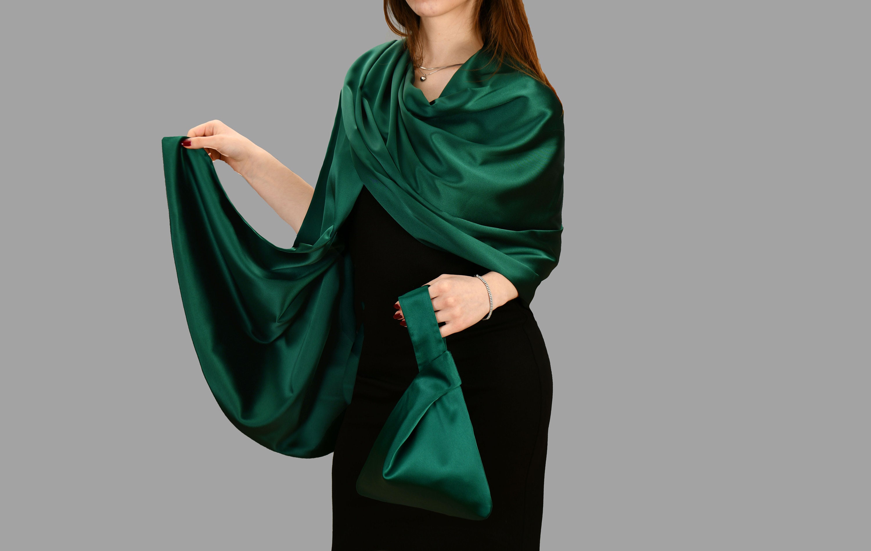 Double Layered Occasion Shawl, Evening Wrap Shawl, Wedding Shawl, Warm ...