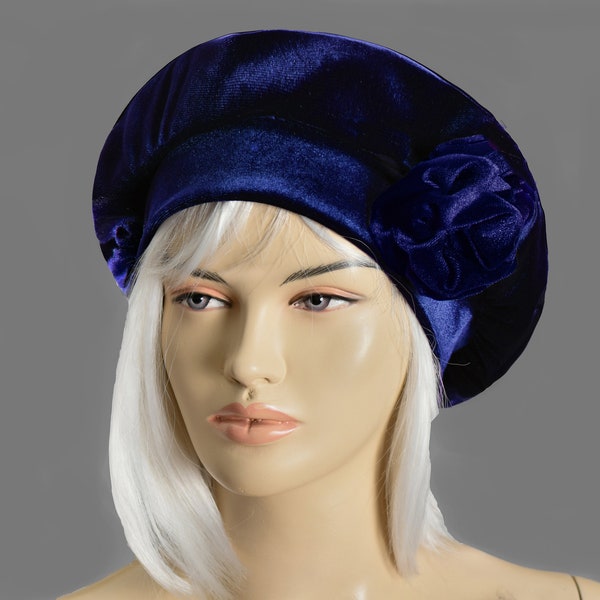 Velvet Beret - Etsy