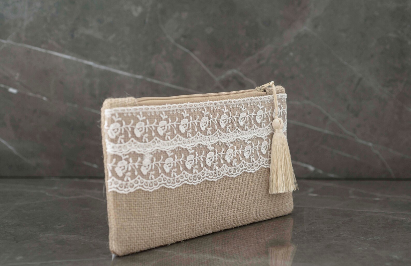 Burlap Lace Clutch, Rustic Wedding, Bridesmaid Clutch, Wedding Clutch ...