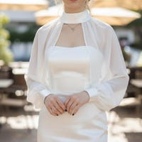Sheer Handmade Tulle Bridal Bolero | Hand Beaded Bridal Blouse|bridal ...