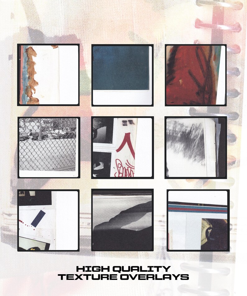 Urban Texture Overlay Pack | 45+ High-res Pngs (photoshop, Illustrator ...