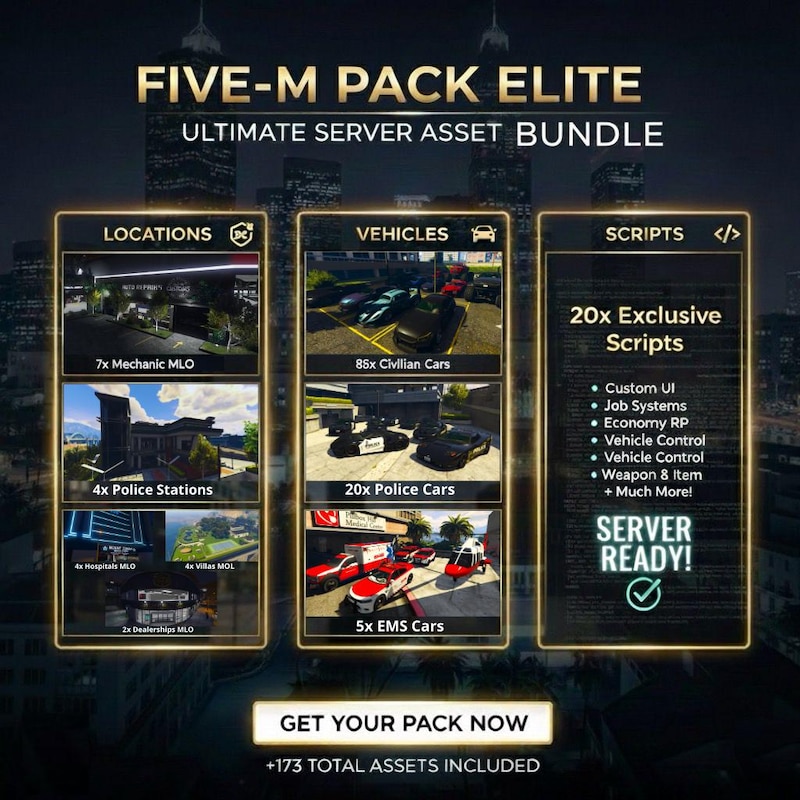 Fivem Police Cars Packs - Etsy UK