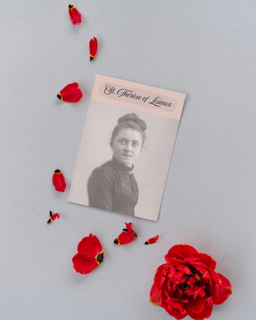 St. Thérèse Morning Offering Prayer Card – Catholic Printable Digital ...