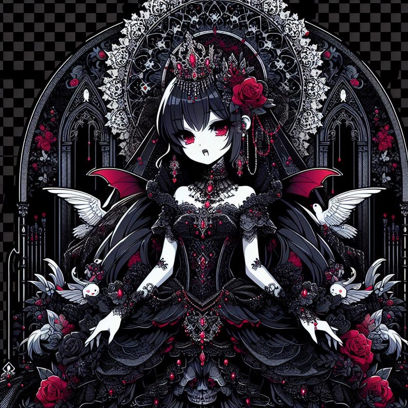 Gothic Dark Art Clipart Bundle - Etsy UK