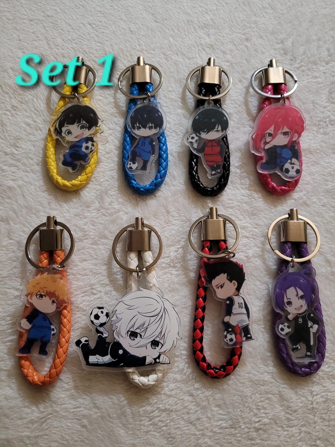 Blue Lock Anime Keychains - Etsy