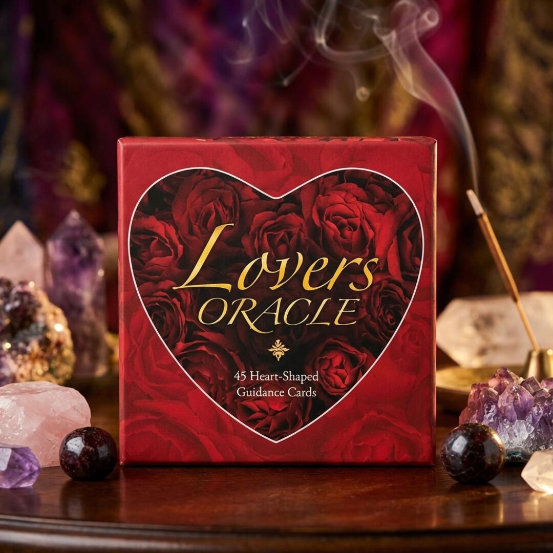 Lovers Oracle – 45 Heart-shaped Cards | Love and Relationships ...