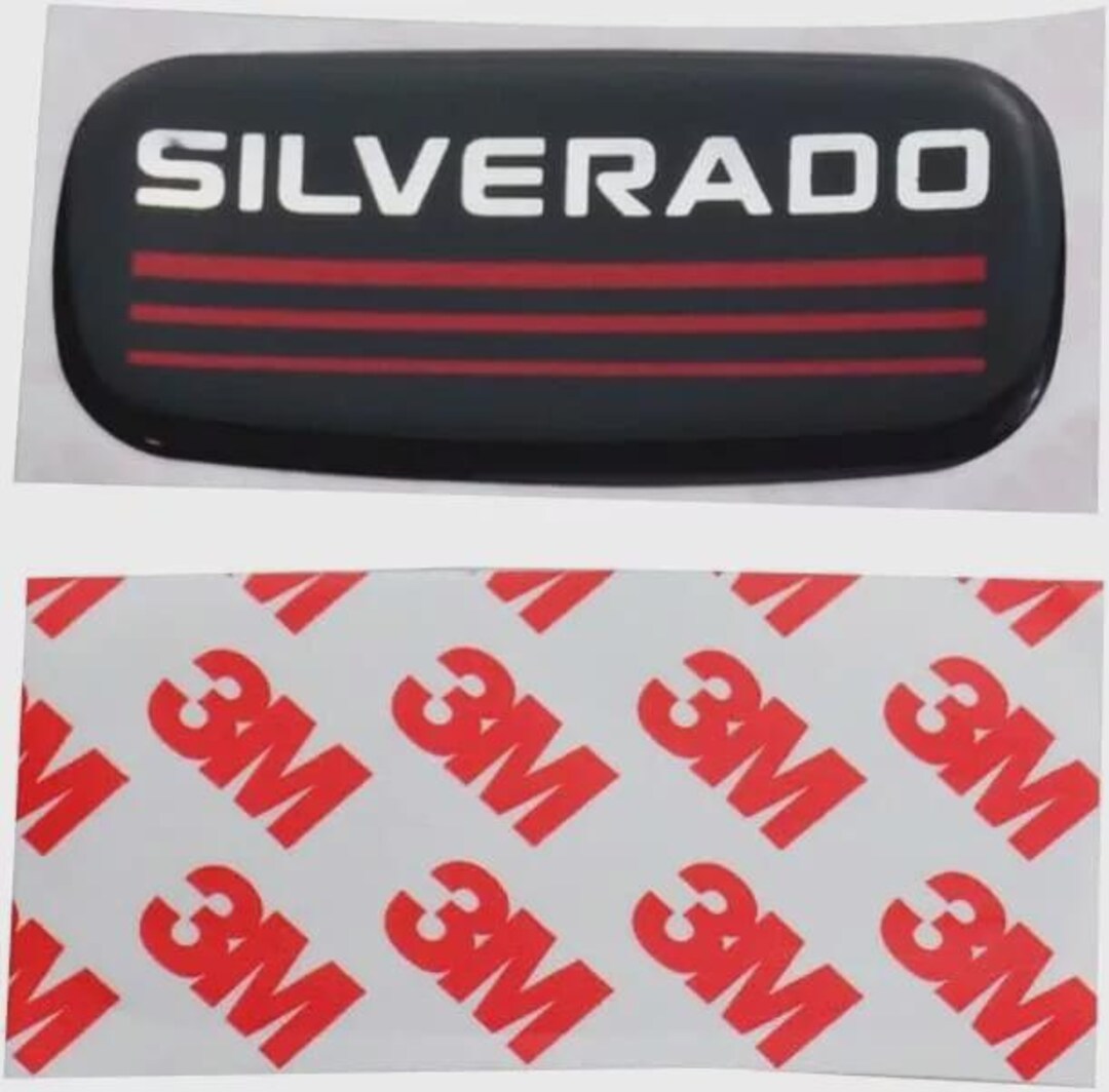 Red 2X Roof Pillar Emblem Badges for 1999–2007 Chevy Silverado | Custom ...