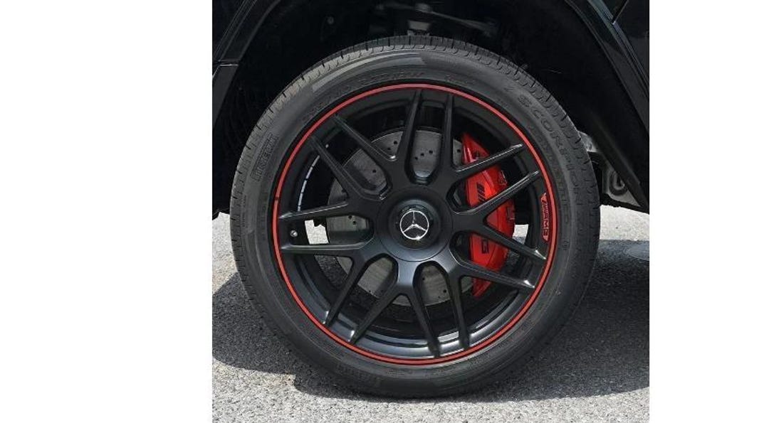 Mercedes Benz AMG 147mm Wheel Center Caps (4PCS) - Car Hub Covers ...