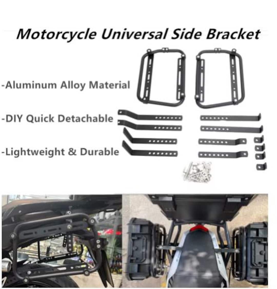 Custom Find Quick Detachable Motorcycle Side Case Bracket - Universal ...