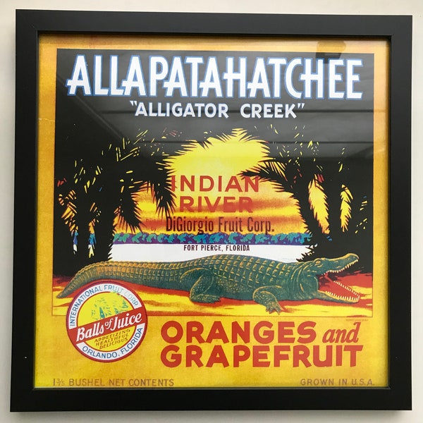 Orange Crate Labels - Etsy