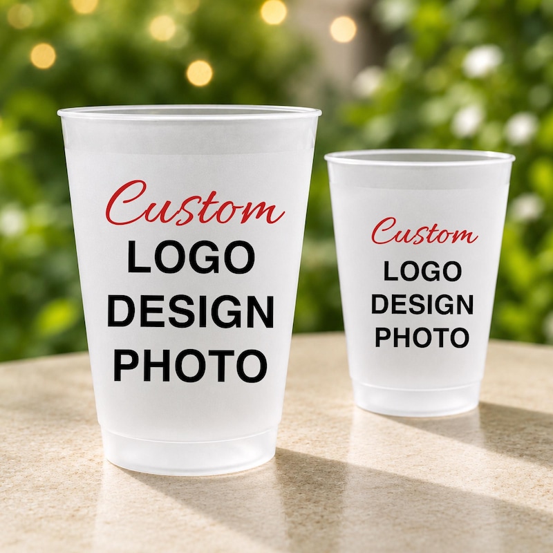 Frosted Plastic Cups Bulk - Etsy