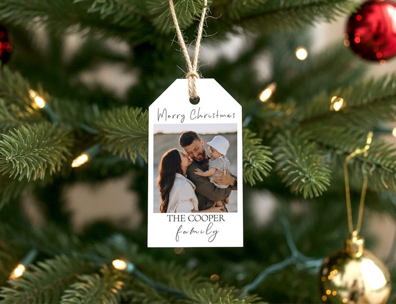 Personalized Christmas Hang Tags - Etsy