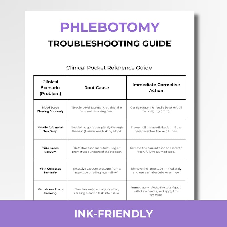 Phlebotomy Essentials Troubleshooting Guide, Phlebotomy Exam Prep Study ...