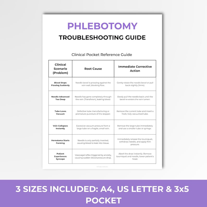Phlebotomy Essentials Troubleshooting Guide, Phlebotomy Exam Prep Study ...