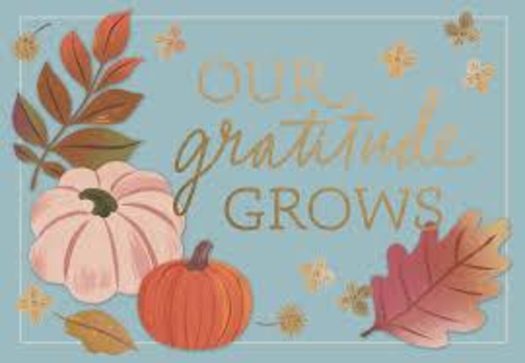 Thanksgiving Gratitude Card - Etsy