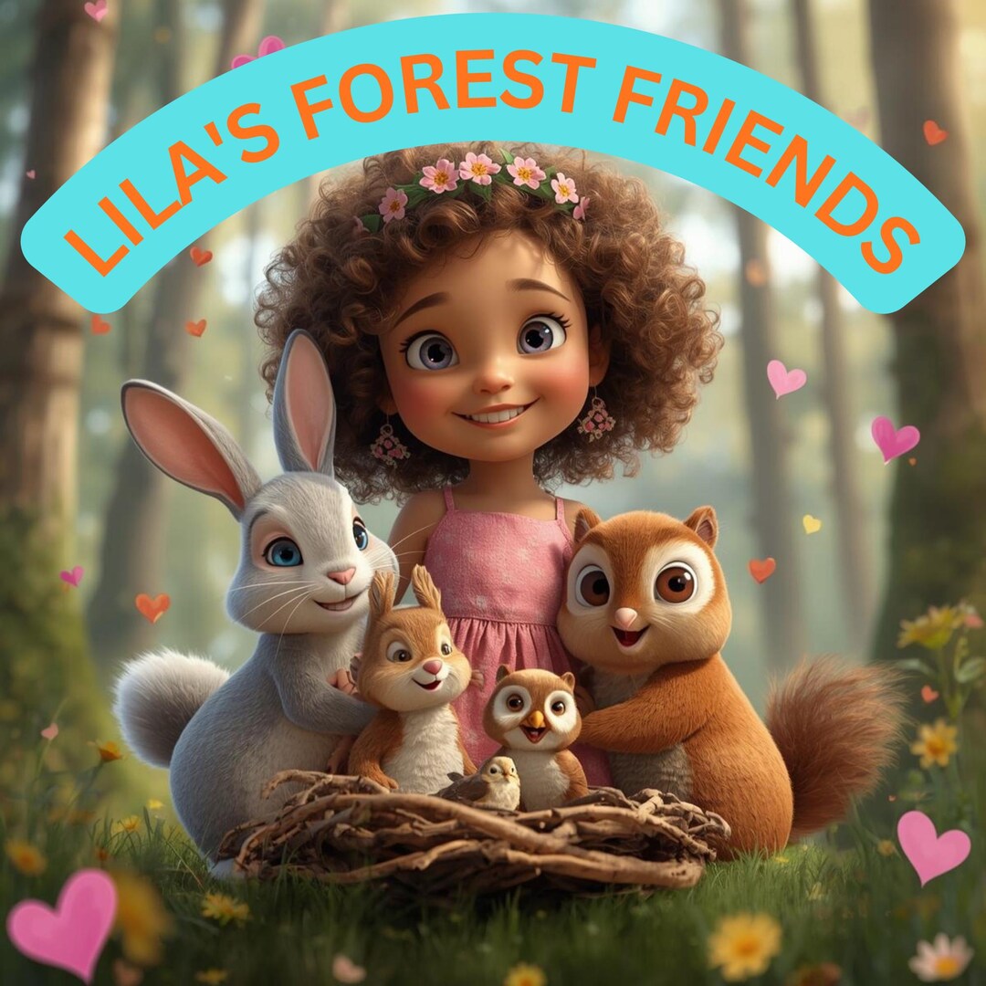 Lila's Forest Friends Storybook: Preschool Animals & Activities ...