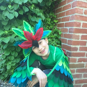 Magical Hummingbird Costume // Wings and Crown // Handmade Costume ...