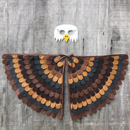 America Kestrel Costume Set / Mask and Flappable Wings / Fully - Etsy