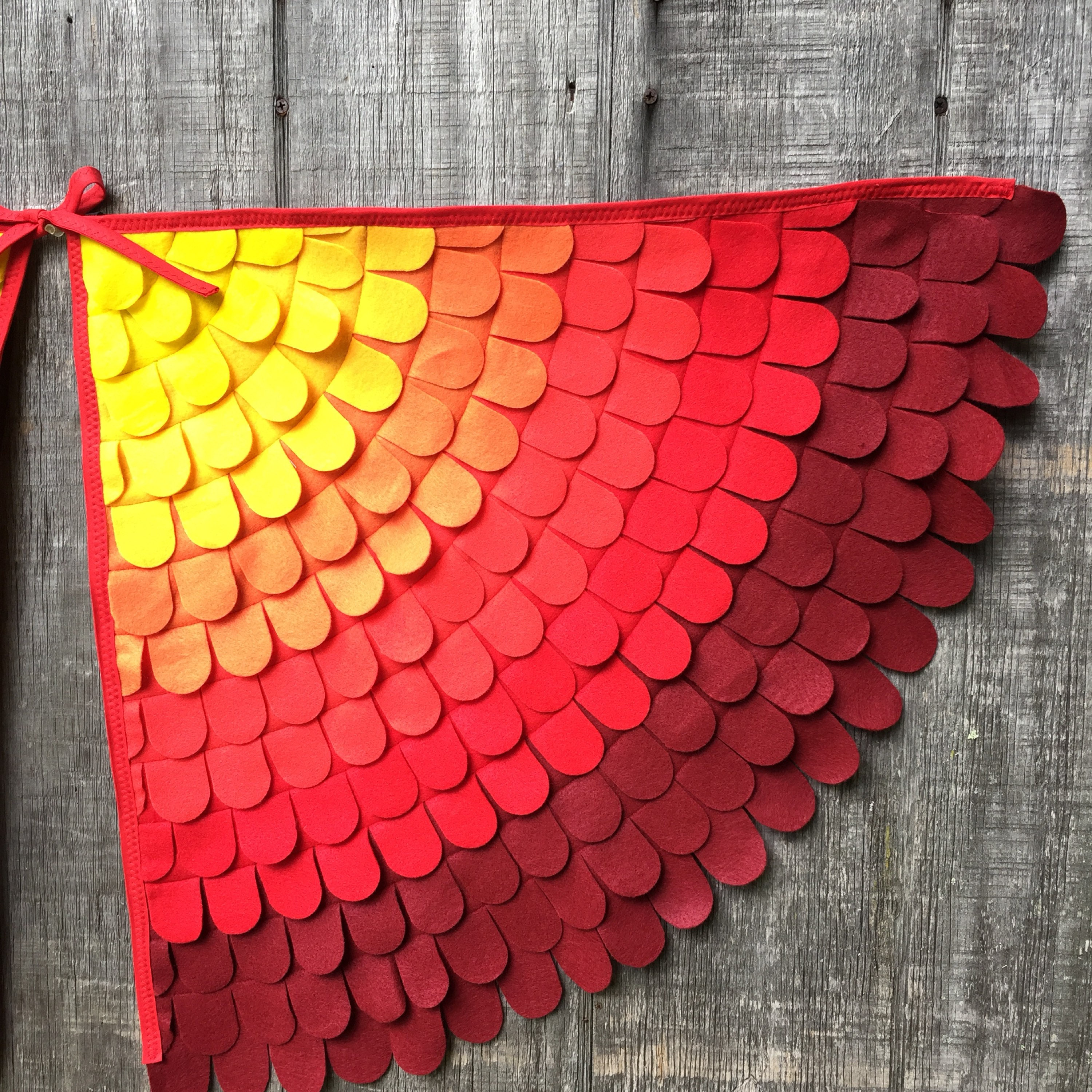 Phoenix Costume Set 3 Piece / Felt Mask Flappable Wings and - Etsy ...