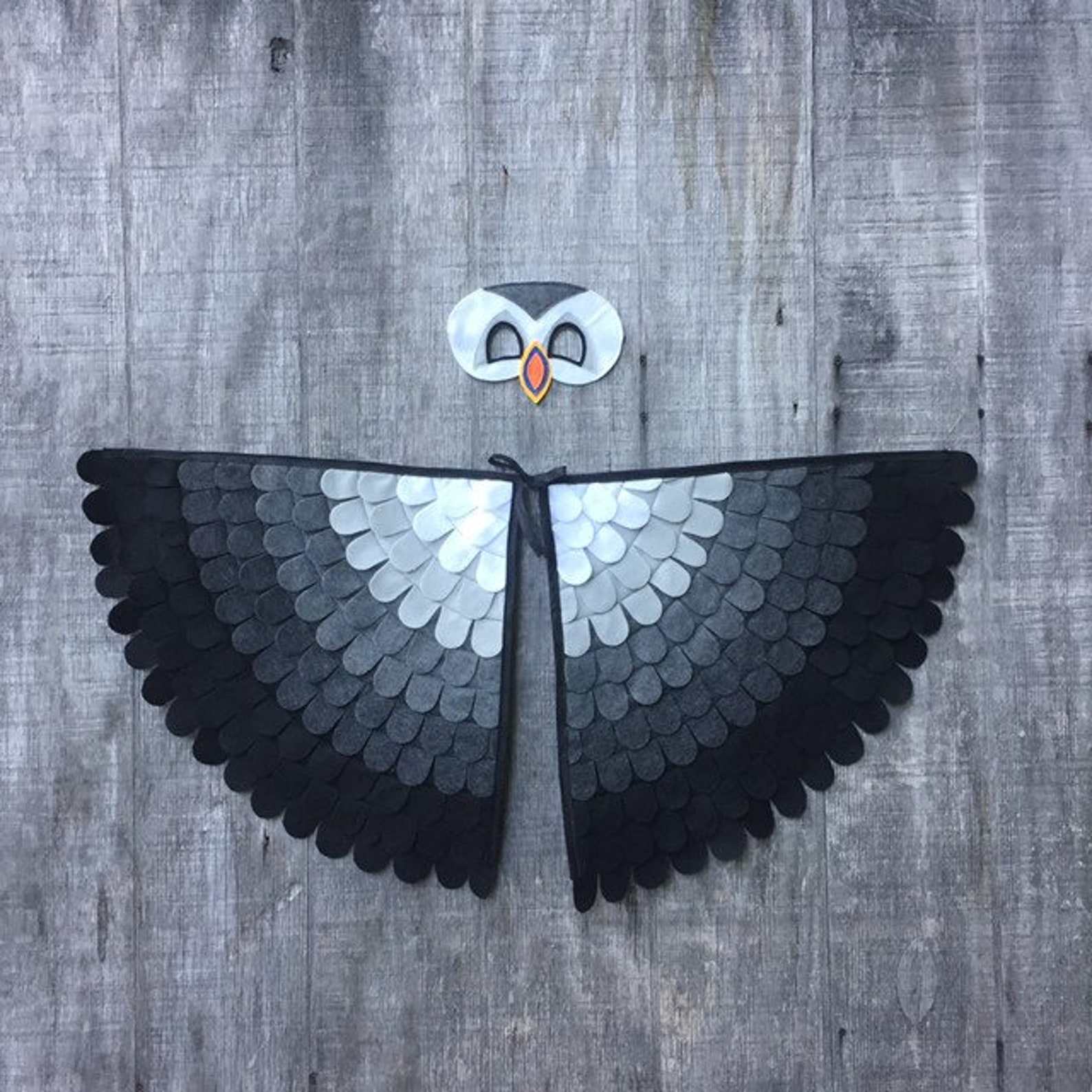 Puffin Costume Set / Wings and Mask / Fun Flying Adventures / - Etsy