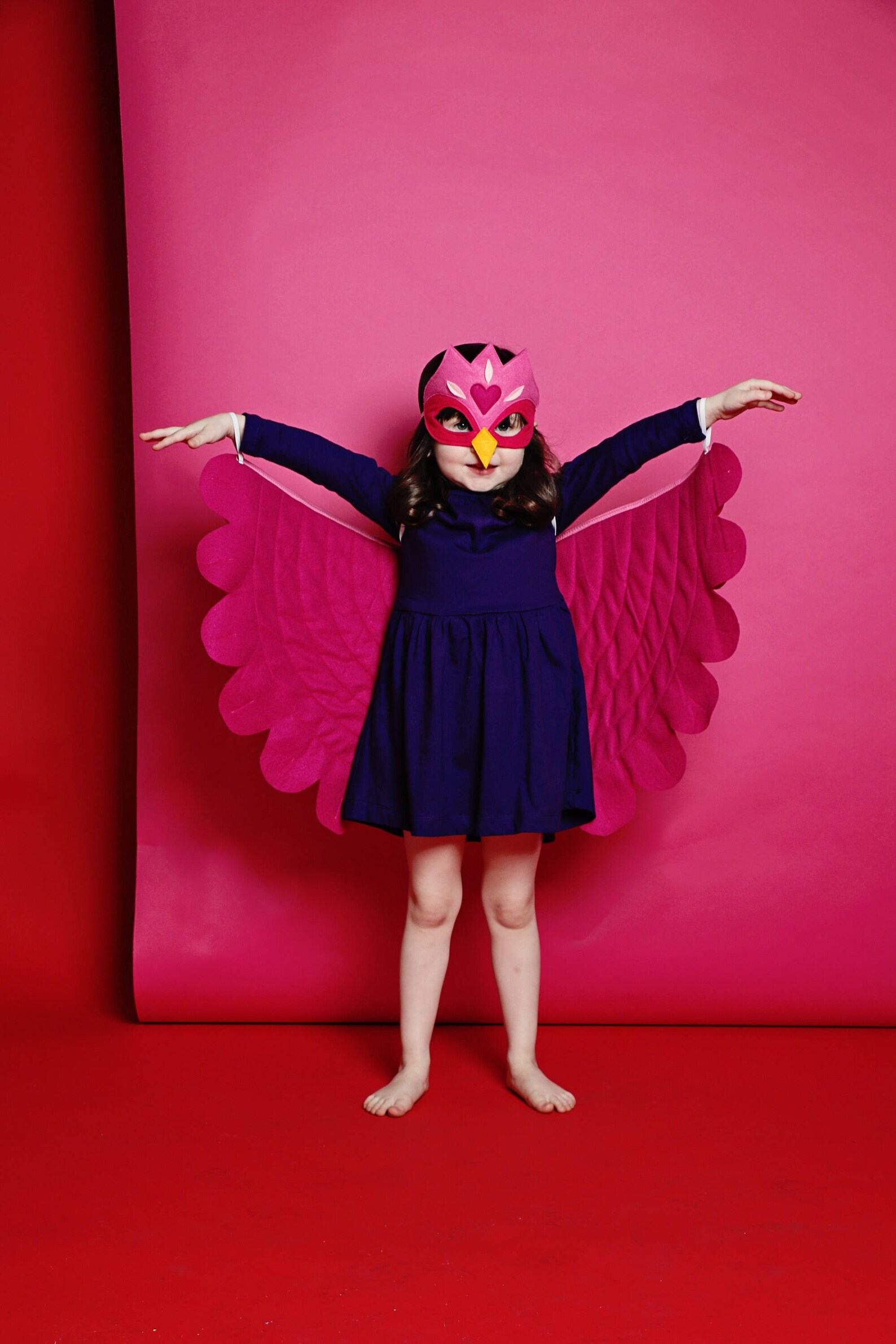 LOVEBIRD COSTUME Best Kids Gift Soft Flappable Wings With - Etsy