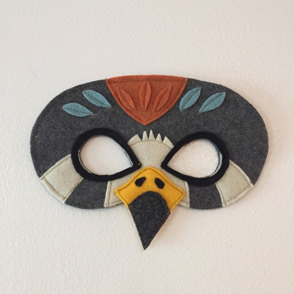 America Kestrel Costume Set / Mask Tail and Flappable Wings/ - Etsy