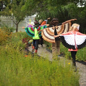 Mockingbird Costume Set / Wings and Mask / Gray Bird Costume / Kids ...