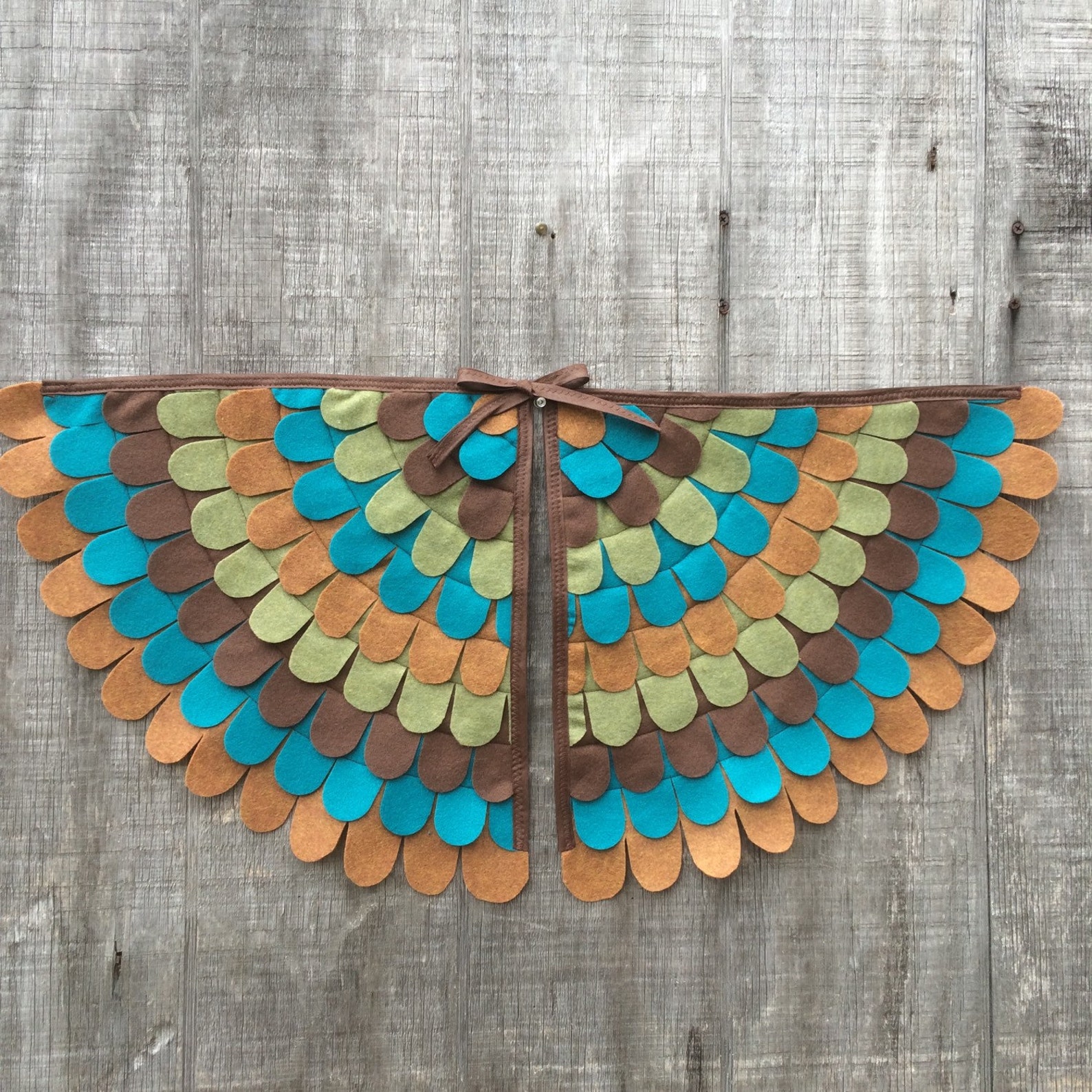 OWL COSTUME // Soft Flappable Wings / Machine Wash and Dry / | Etsy