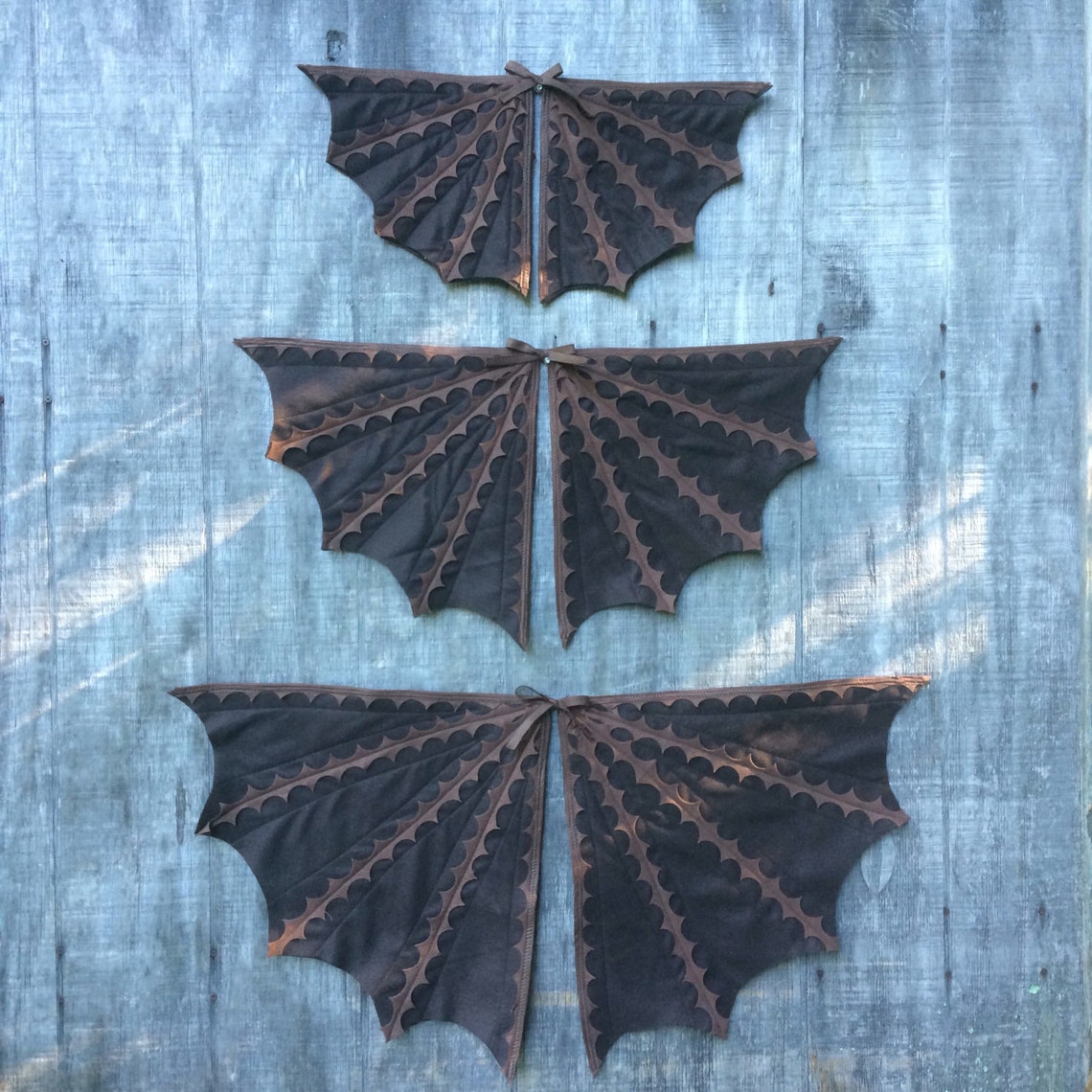 Bat Costume Set / Bat Mask and Fun Flappable Wings / Fly Like - Etsy