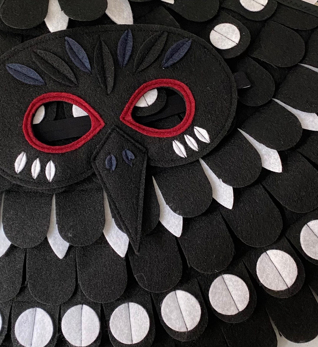 Loon Costume Set / Wings and Eye Mask / Loon Disguise / Made in Maine ...