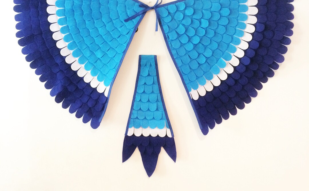 HORNBILL COSTUME // 2 Piece Set // Soft and Flappable! // Wings and ...