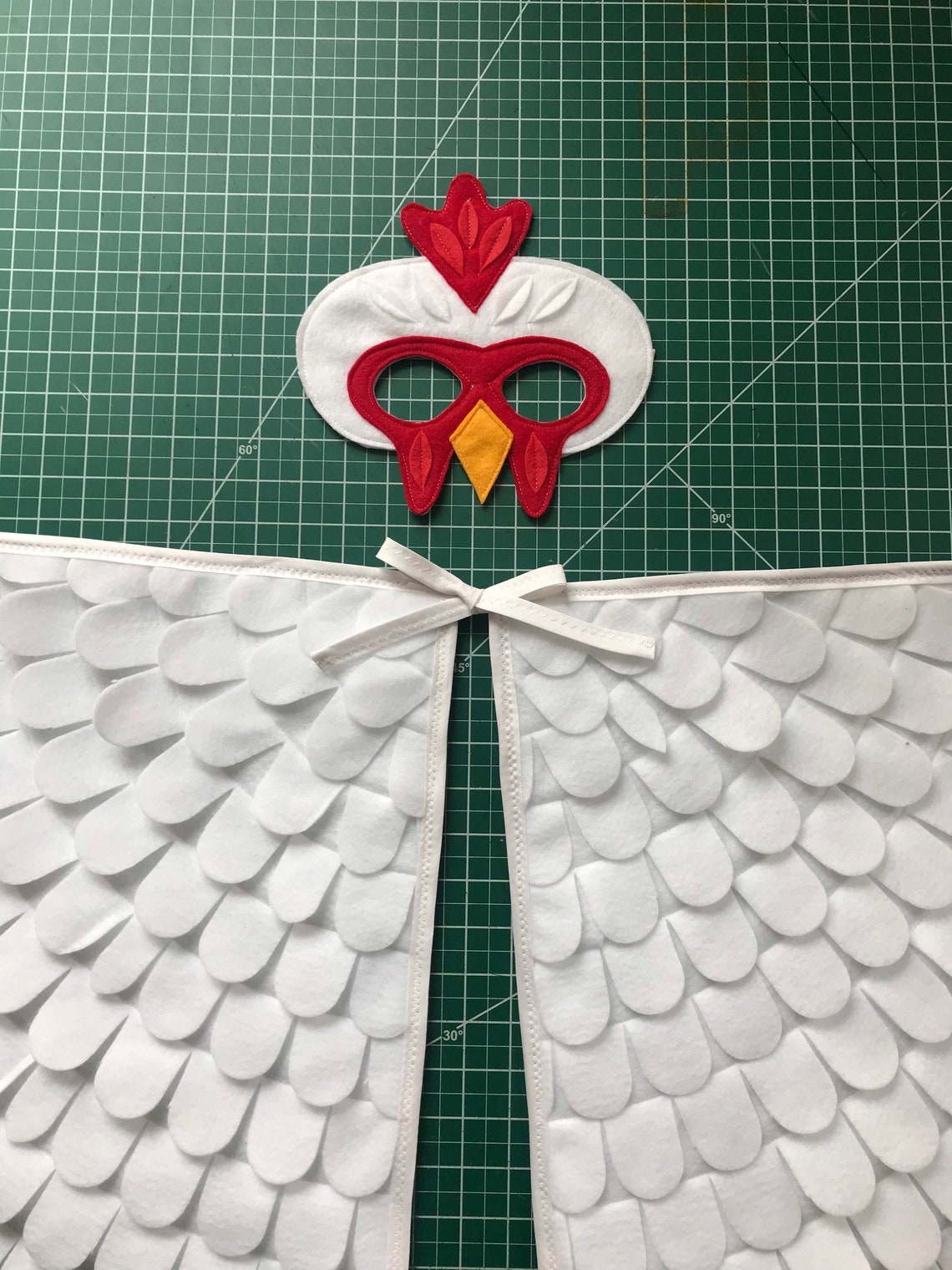 Chicken Costume Set / Wings and Mask / Be a Chicken / Eco Friendly and ...