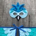 Blue Macaw Parrot Costume // Parrot Costume Set // Blue Macaw Wings and ...