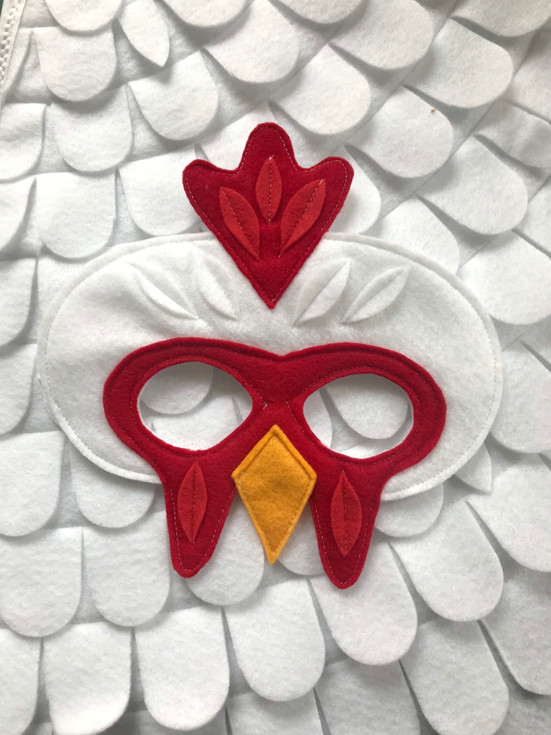 Chicken Costume Set / Wings and Mask / Be a Chicken / Eco Friendly and ...
