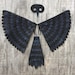 America Kestrel Costume Set / Mask, Tail and Flappable Wings/ 3 Piece ...