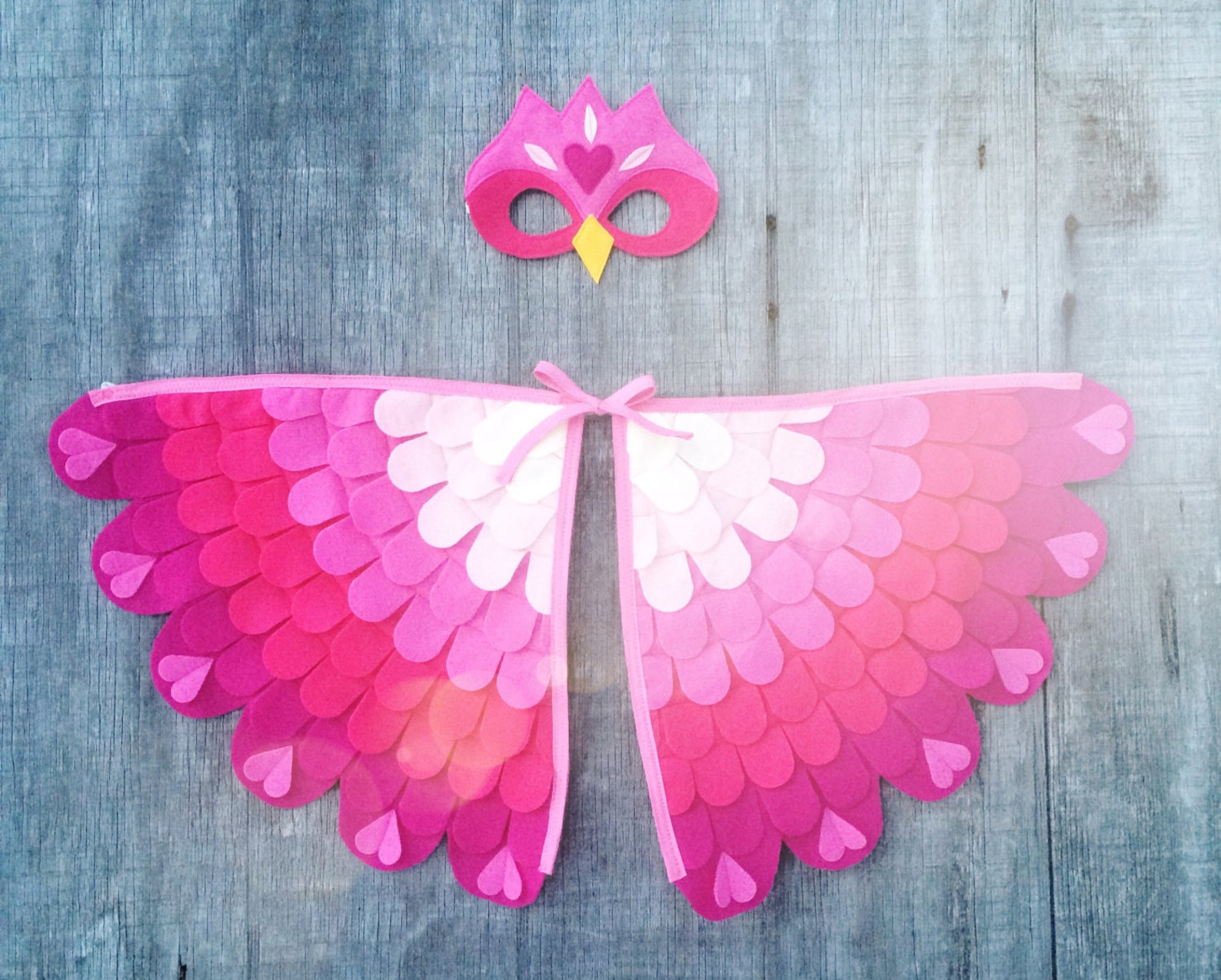 LOVEBIRD COSTUME Best Kids Gift Soft Flappable Wings With - Etsy